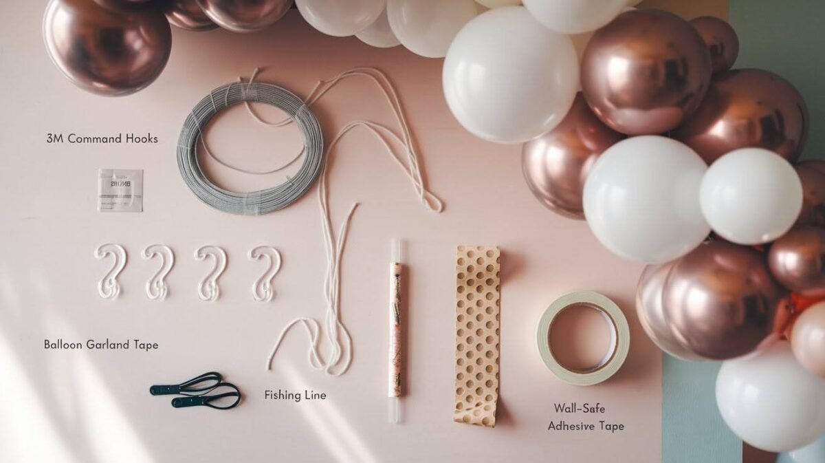 7 Easy Ways: How to Hang a Balloon Arch on the Wall Securely - Atdecor