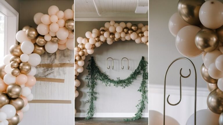 7 Easy Ways: How to Hang a Balloon Arch on the Wall Securely - Atdecor