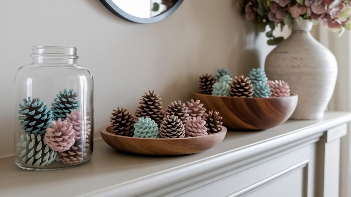 How to Paint Pine Cones for Decor That Lasts - Atdecor