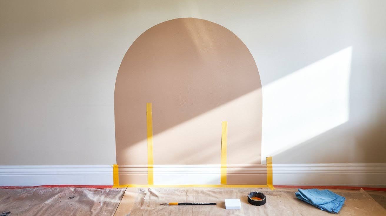 How to Paint an Arch on a Wall: Easy DIY Guide - Atdecor