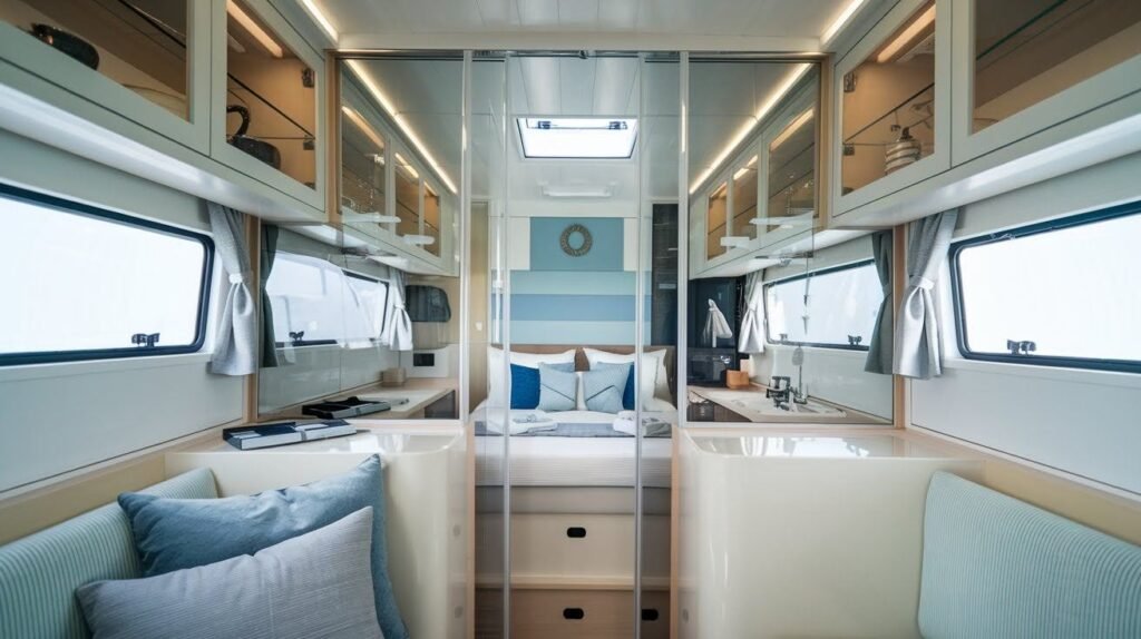 11 Beautiful Small Houseboat Interior Ideas to Copy Now - Atdecor