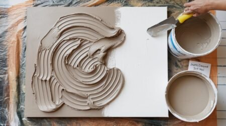 15 Easy DIY Abstract Wall Art Projects Anyone Can Try - Atdecor