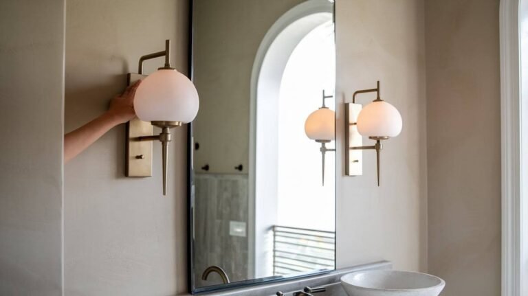 Top Tips for Placement of Sconces Next to a Mirror - Atdecor