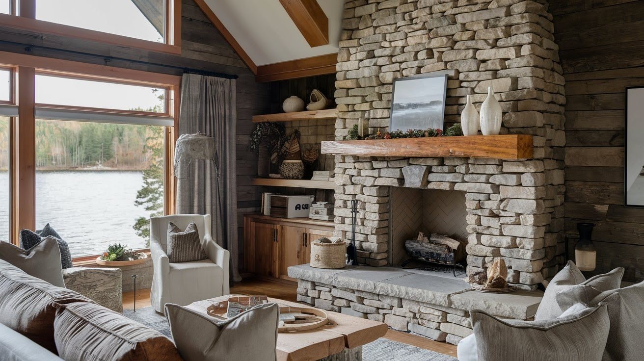 15 Cozy Cabin Fireplace Ideas to Inspire Your Next Renovation - Atdecor