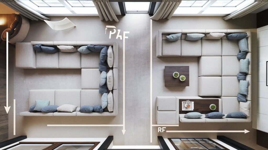 Raf Vs Laf Sectional